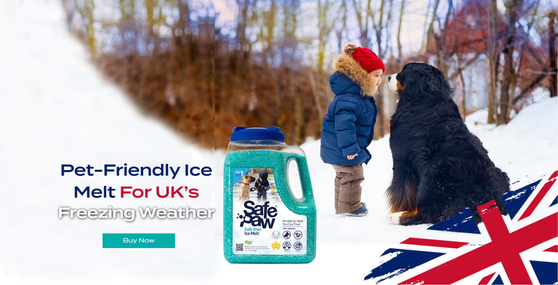 Safe Paw UK - Pet Safe Ice Melt You Can Trust
